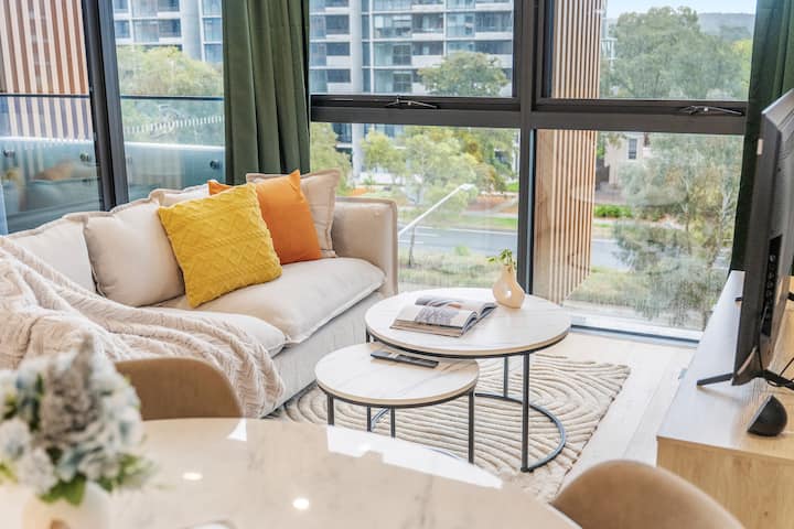 @Cozy Inner-north 1br Retreat W/ Parking & Gym - Canberra
