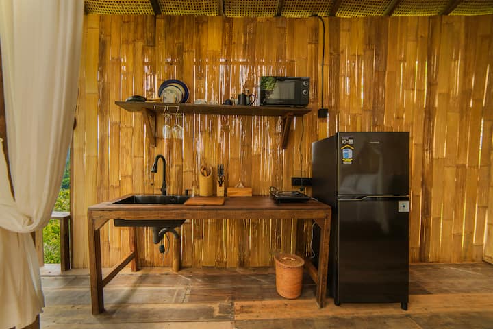 Hidden Gem Cabin W/ Mt. Agung View & Ricefield - Sidemen