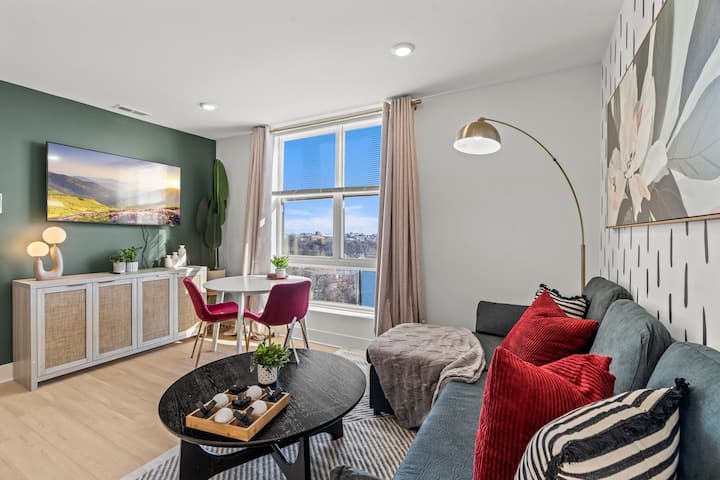 New Apt Near Dt Philly W-queen, Sofa Bed & Laundry - Philadelphie, PA