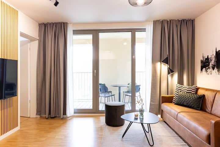 Dresden City: A/c, Balcony, Kitchen & King-size - Dresde