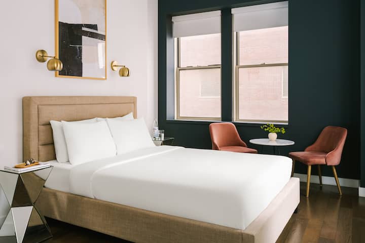 Modern Studio Apartment, 1 Queen - Fidi - 맨해튼