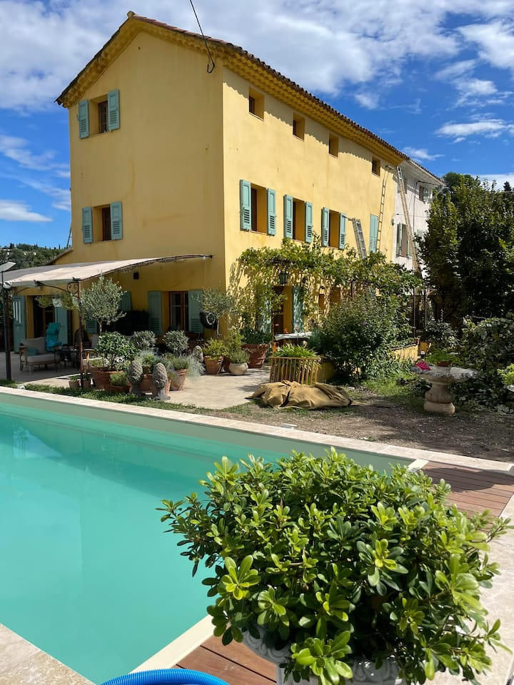 Renovated Provençal Villa, Pool, 7 Min To Valbonne - Grasse