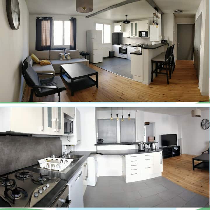Appartement 3 Chambres Cours Fauriel - Saint-Étienne