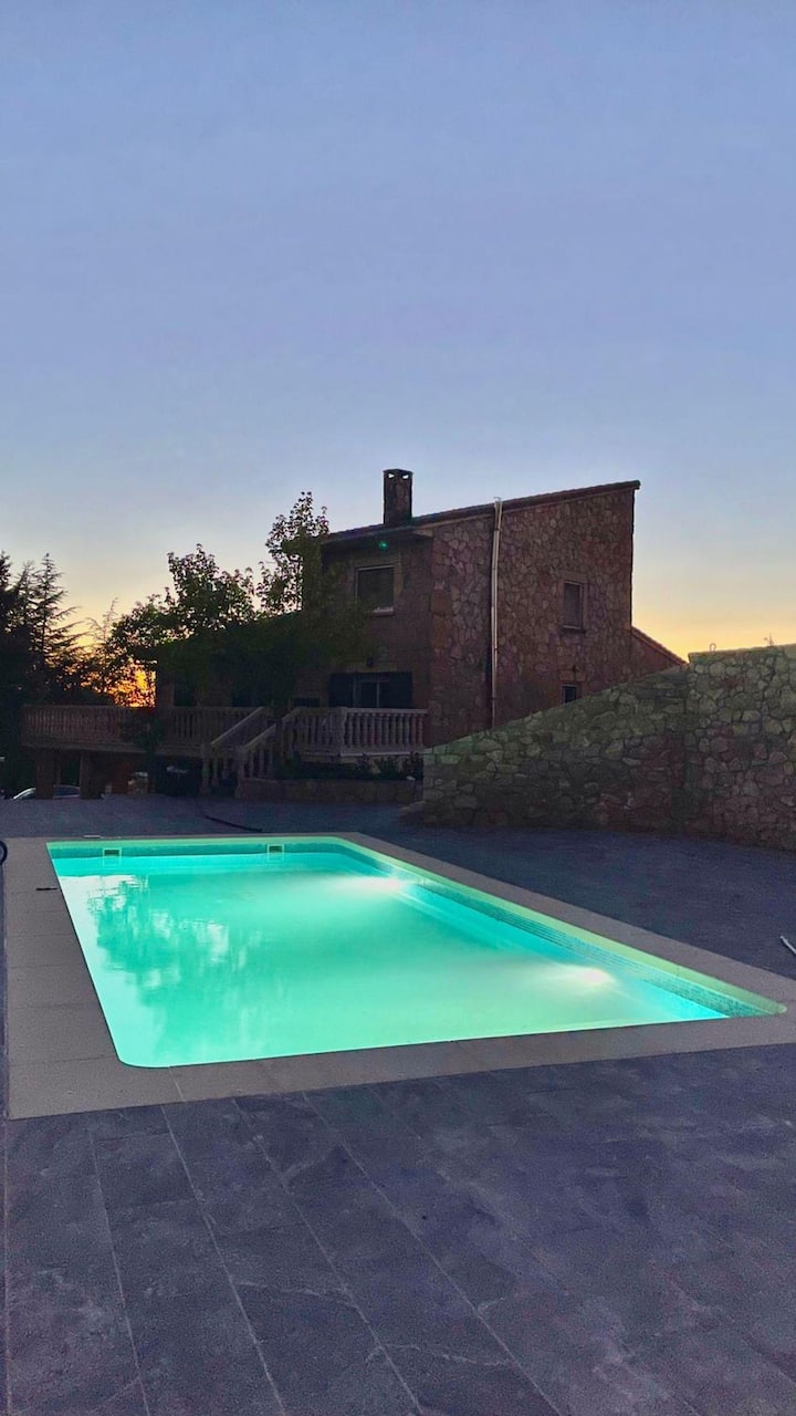 Villa Privada Con Piscina + Barbacoa - Boceguillas