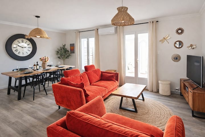 Villa Les Romarins : Piscine * Clim * Wifi * 3 Ch - Portiragnes