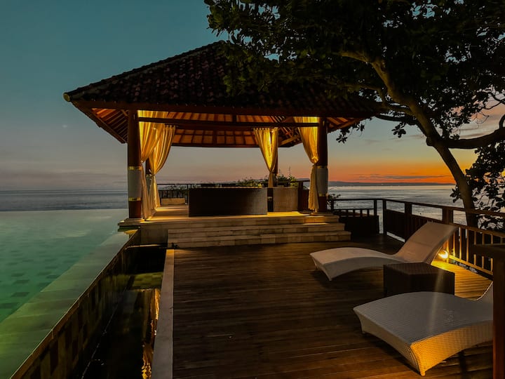 3br Villa With Ocean View Infinity Pool East Bali - Sidemen