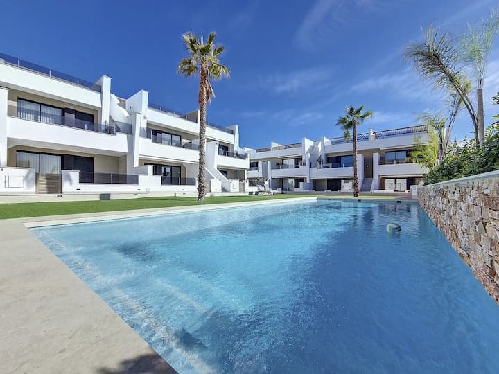 Komfort Og Luksus M Takterrasse 6 Pers Parkering - San Pedro del Pinatar