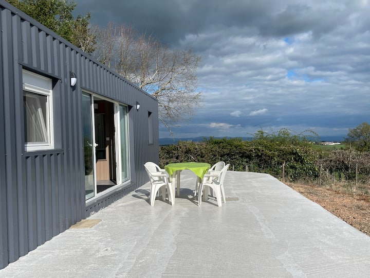 Chalet Cosy & Terrain Privatif Dans La Nature - France