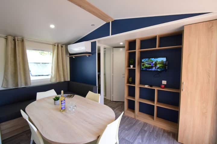 Mobil Home 6 Pers Lagon Camping Tropical 5 éToiles - 랜디스