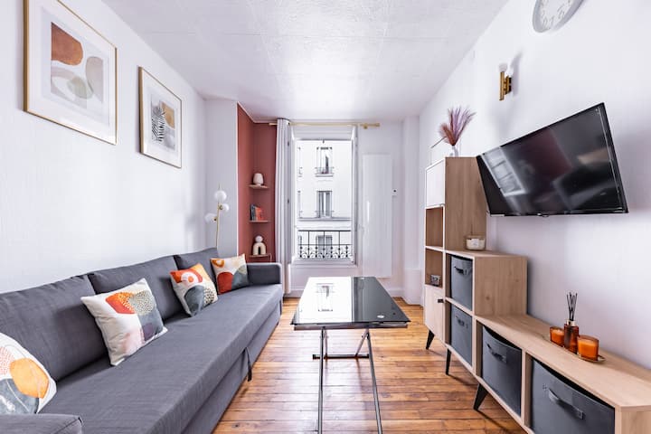3 Stars Cozy Bright Apartment | Levallois For 2 - Levallois-Perret