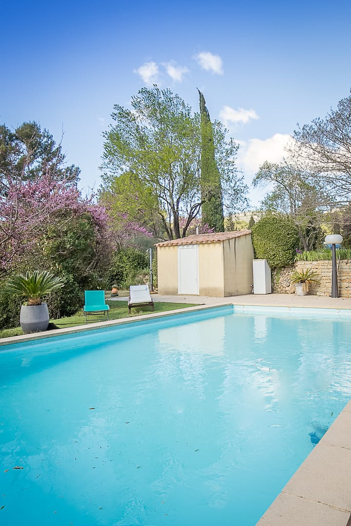 Villa Loucas'hiti - Calme, Grand Jardin Et Piscine - Roquevaire