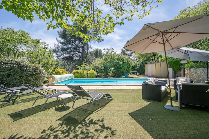 Villa Loucas'hiti - Calme, Grand Jardin Et Piscine - Aubagne