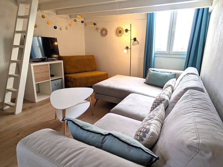 La Marine - 40m2 *Vue Mer *Plage Direct *Clim - Carnon