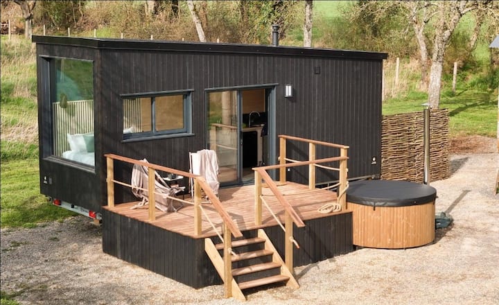 Tiny House Et Son Bain Nordique - Suisse Normande - Orne