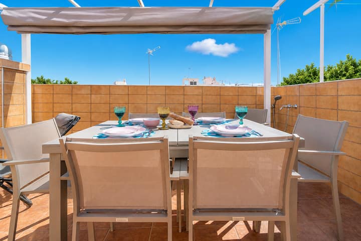 Cubo's Casa Nerja Roof Terrace - Nerja