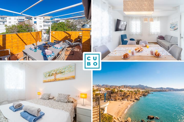 Cubo's Casa Nerja Roof Terrace - 네르하