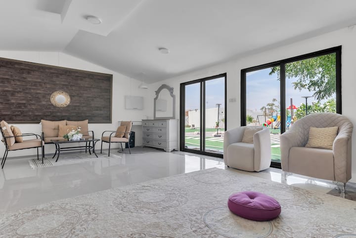 Farm Stay For Group And Family Pool Bbq Kids Area - Ras al Khaimah