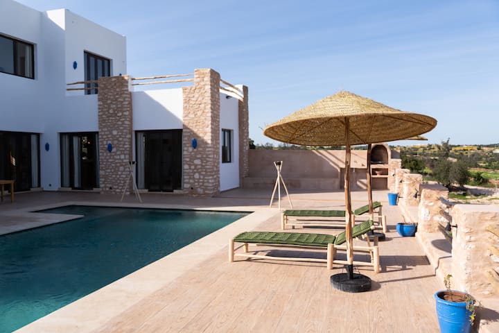 Villa Prestige Piscine Privée Style Traditionnel - Essaouira