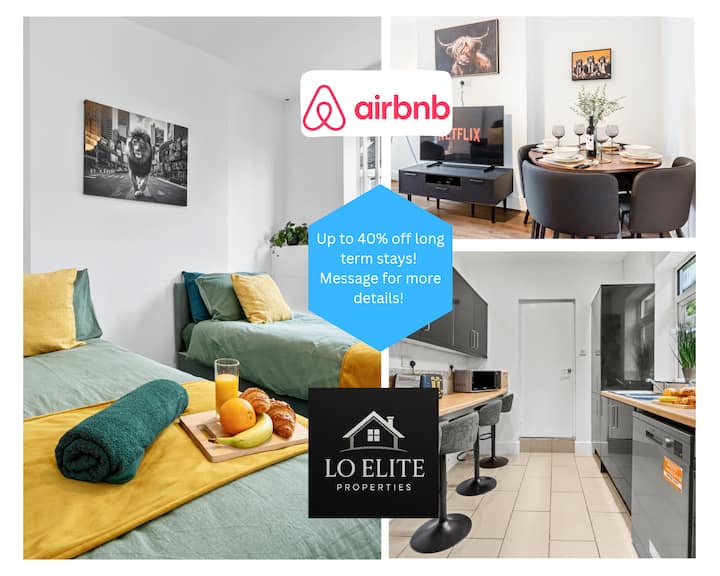 Hospital/contractors/relocation/free Parking/wi-fi - Stoke-on-Trent