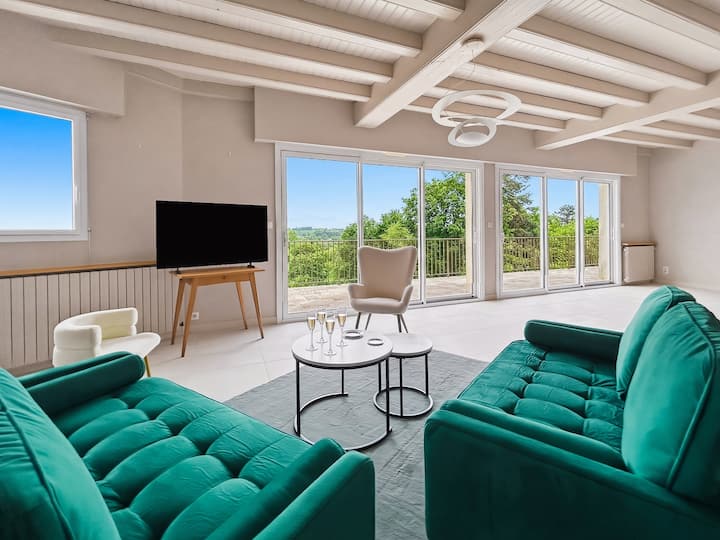 Maison, Vue Imprenable Sur La Loire, Idéal Famille - Oudon