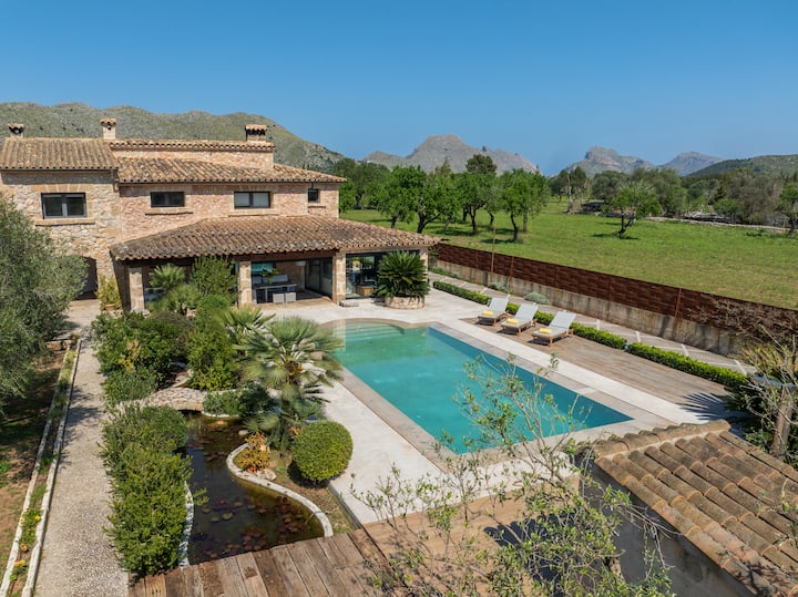 Ca Na Vidala Casa Mediterránea, Piscina Y Vistas - Alcúdia