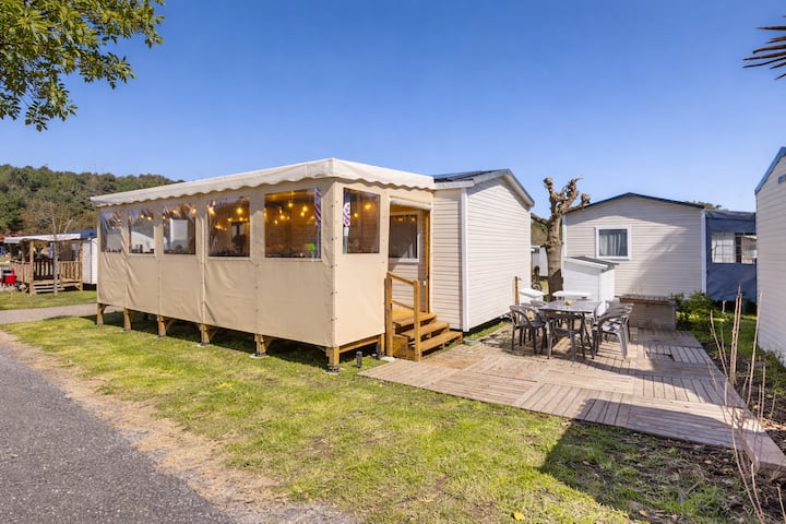 Mobilhome La Pause Océane - La Plage - Mimizan Plage