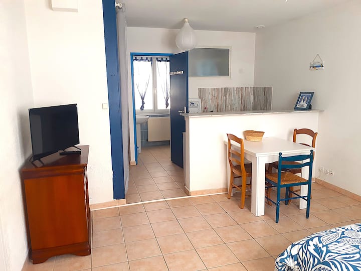 Beau Studio 25 M2 Confortable, Chaleureux Et Wifi - Saint-Nazaire