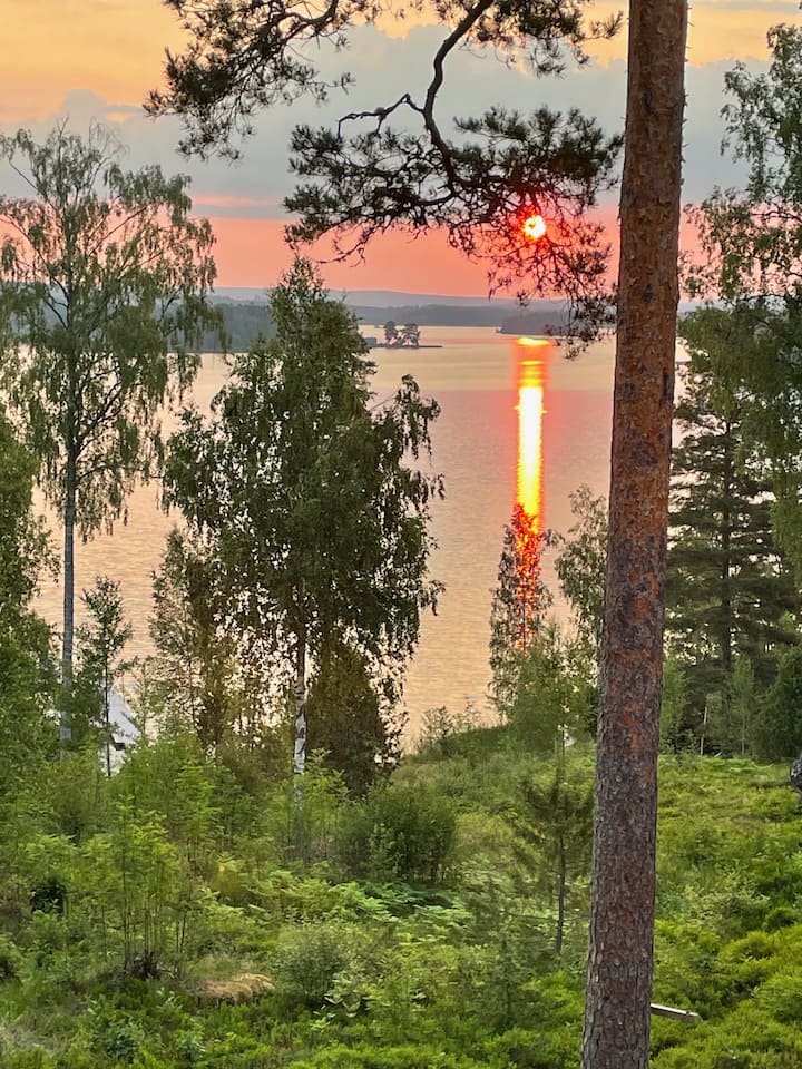 Stuga Med Sjöutsikt Vid Gapern - Forshaga