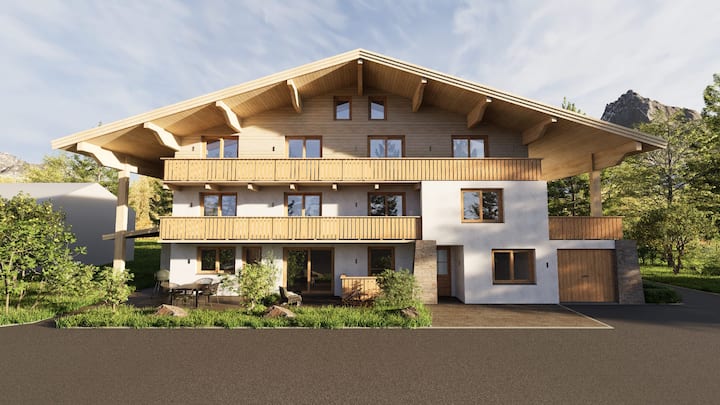 Design-apartment Mit Privater Sauna & Bergblick - Lofer