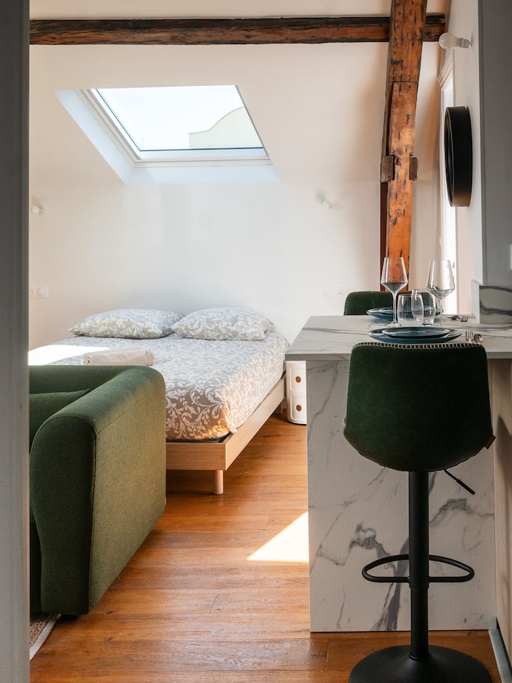 Elegant Studio Révové En Plein Coeur De Caen - Mondeville