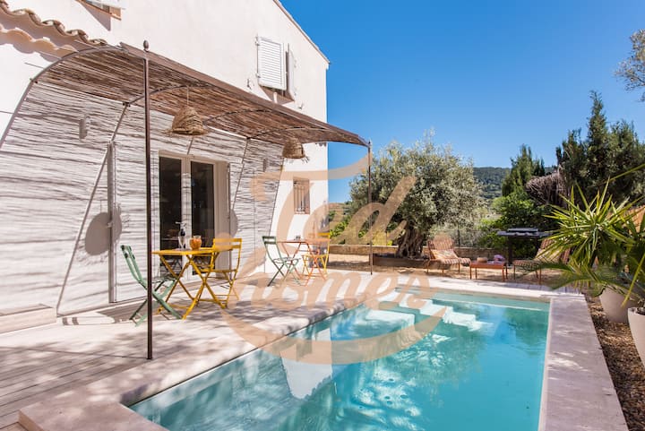 La Cigale : Piscine, 2 Suites, Climatisation - Bandol