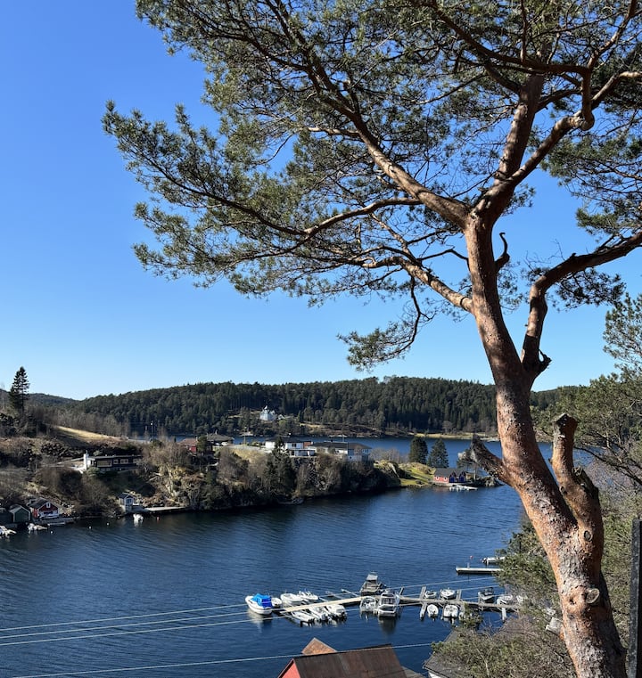 Koselig Hytte Nære Sjø Med Flott Utsikt - Bergen, Norwegen