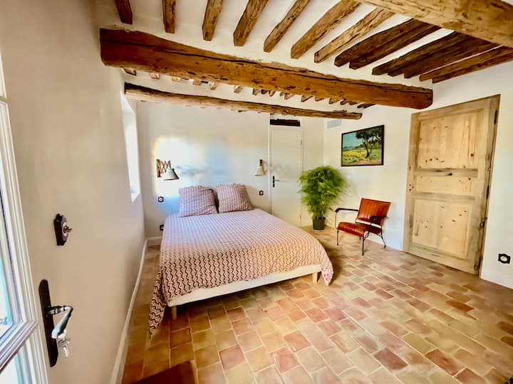 Chambre Dentelles - Mas Allègre, Provence - Vaison-la-Romaine