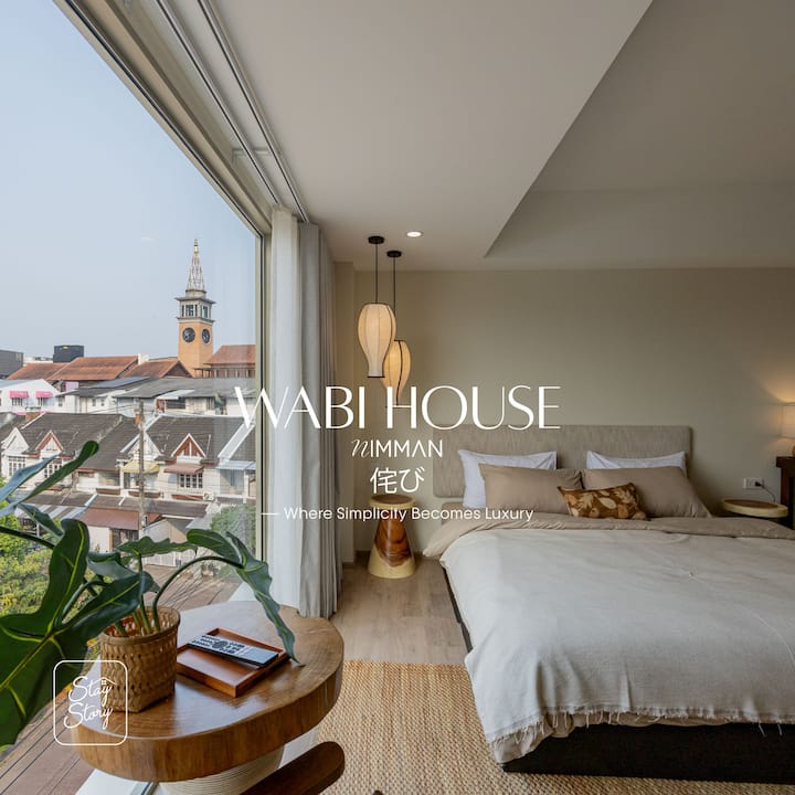 1-min Walk To One Nimman | 5br Designer Wabi House - Chiang Mai