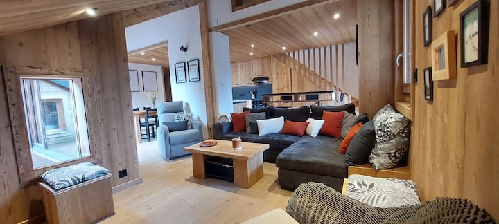 Appartement Terrasse Neuf Centre Abondance (74) - Les Portes du Soleil