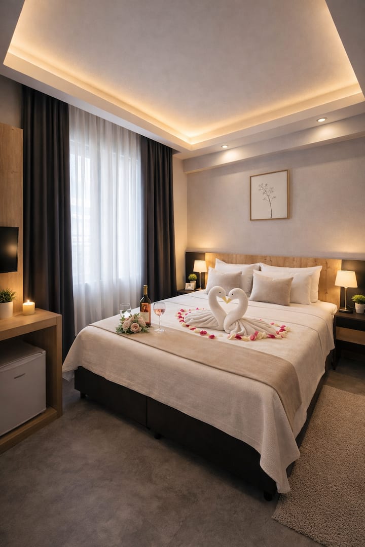 ŞıK Ve Merkezi Konumda Konforlu Oda - Antalya