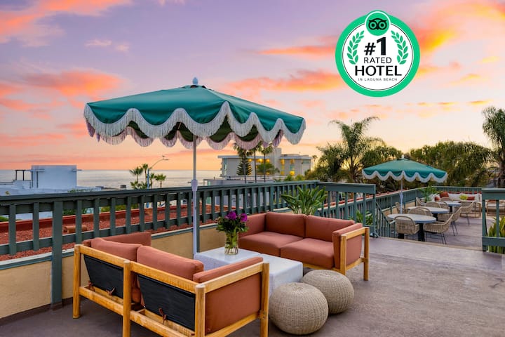 Pool + Hot Tub, Oceanview Rooftop  Walk To Coves - Laguna Beach, CA