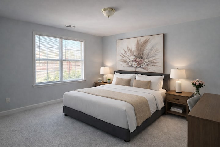 Cozy Haven + Desk | 7+ Nts Get 1 Nts Free - Woodbridge, VA