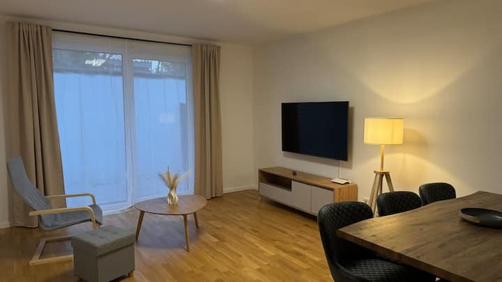 Star Living - 3 Zi. Wohnung Garten Nähe Frankfurt - Hanau