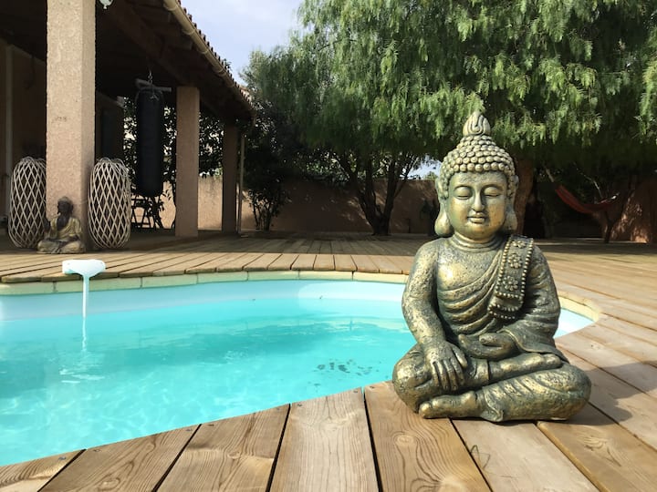 Villa Avec Piscine Privée Entre Mer, Lac, Montagne - Perpignan