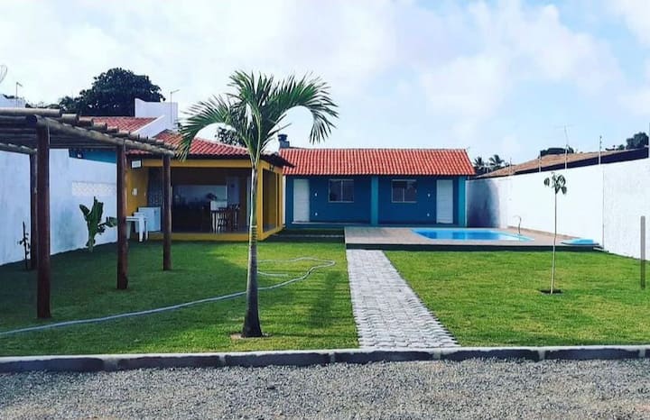 Village Matapuã - 2 Chalés+área Gourmet+piscina - São Cristóvão