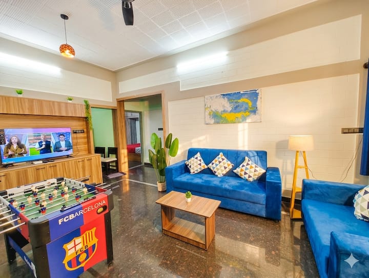 Genesis : 2bhk Ac Home | Foosball Table | 50" Tv - Srirangapatna