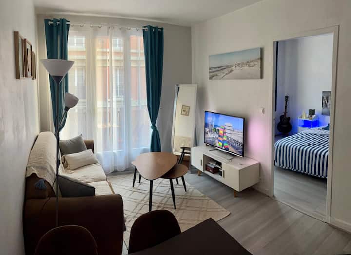 L'escale Du Mareyeur • T2 Balcon Quartier Breton - Le Havre