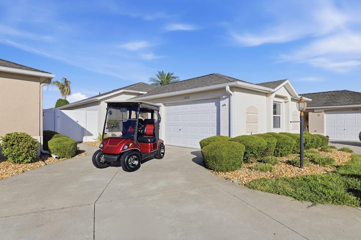2br Near Lake Sumter + Golf Cart + Backyard + Bbq - The Villages, FL