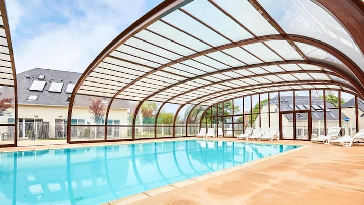 Maison Privée Piscine, Jardin Plage 5 Min Voiture - Houlgate