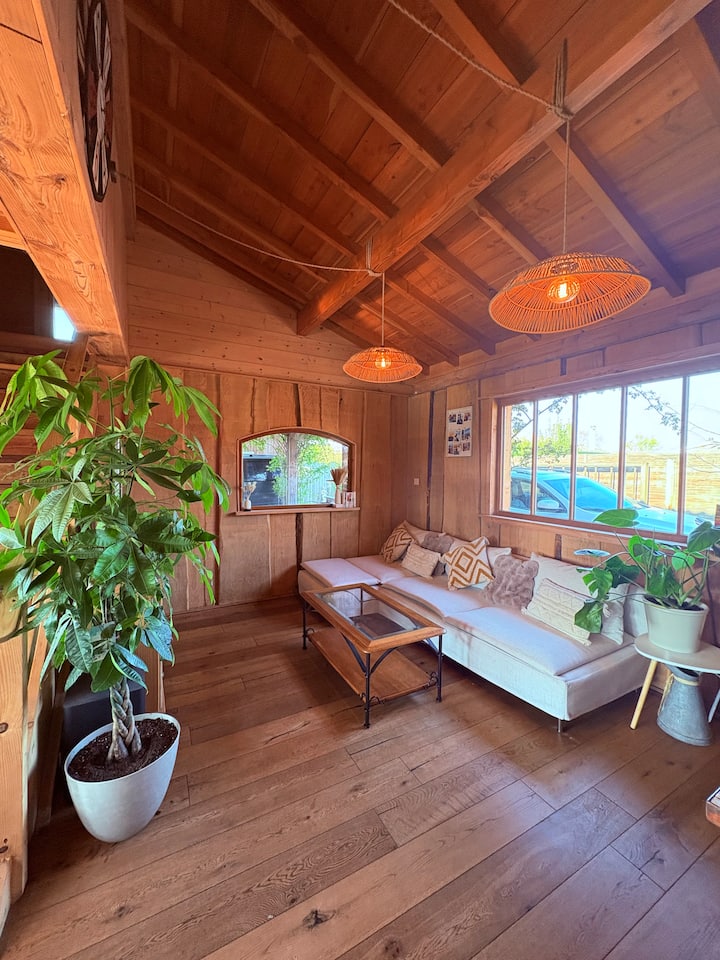 Maison Chaleureuse En Bois -Océan, Lac Et Bassin - Le Porge