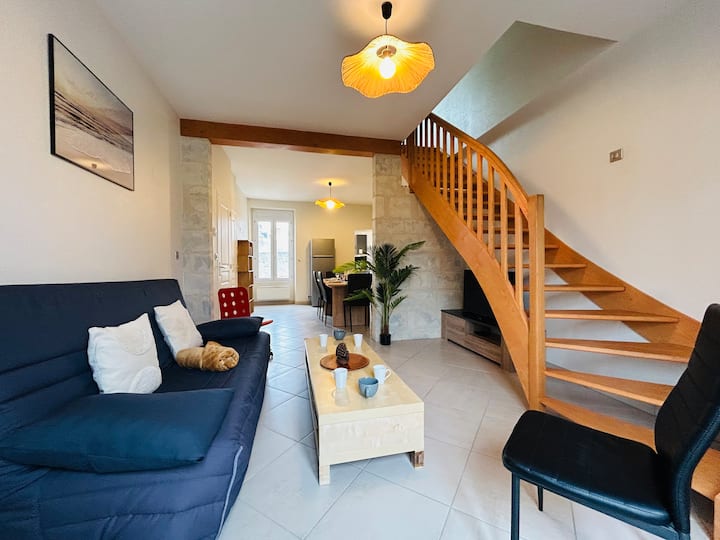 La Casa Major - Charmant Duplex Avec 3 Chambres - Beaucouzé