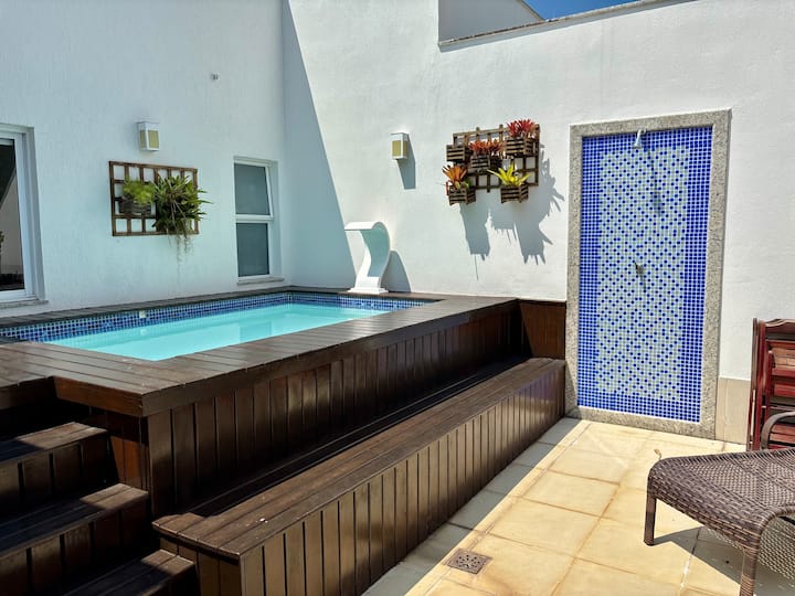 Cobertura Duplex Com Piscina Privativa | C/ Vaga - Recreio dos Bandeirantes