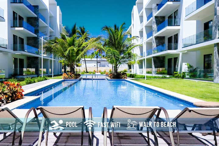 Garden Glade Apt D02 | Pool & Near The Beach - Punta Cana