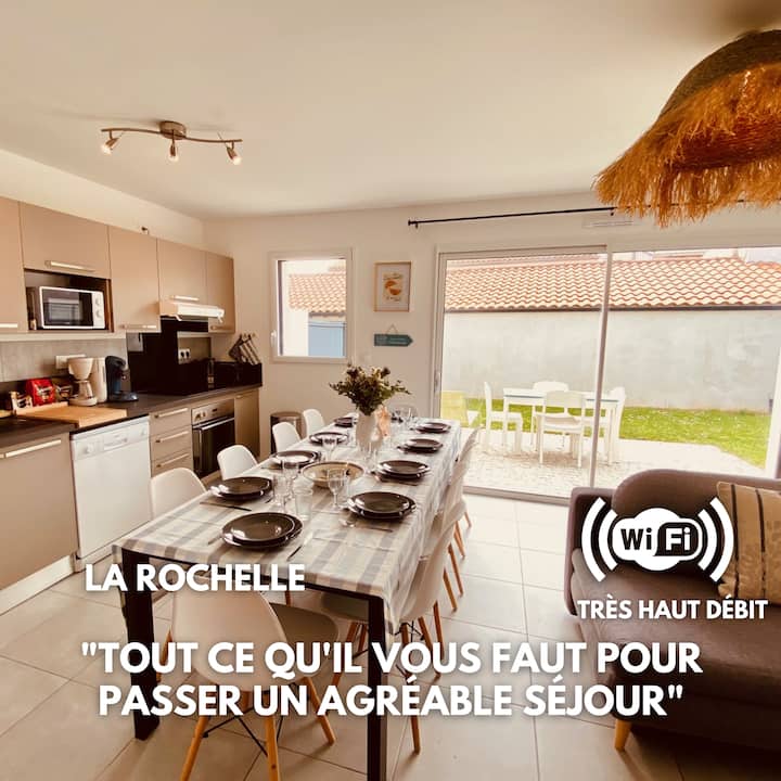 Grande Maison Moderne Avec Jardin 4 Chambres - Châtelaillon-Plage